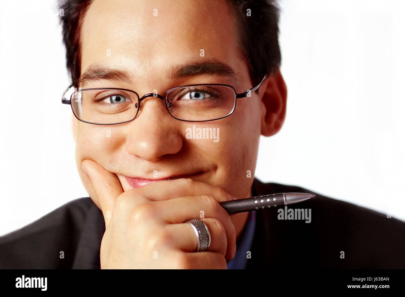 Shrewd business man hi-res stock photography and images - Alamy