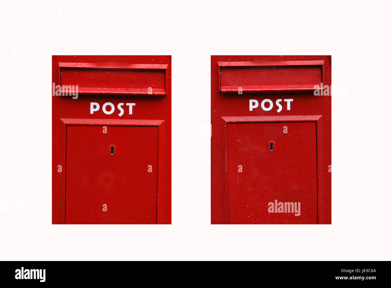 detail wall mailbox mail box coffers mailboxes red post detail city ...