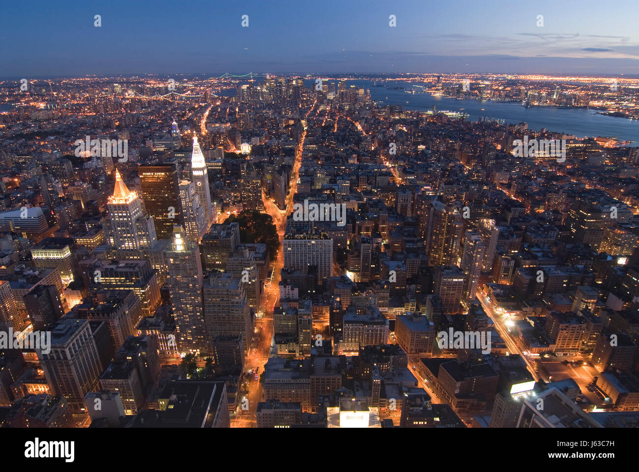 night nighttime night photograph lights sight view outlook perspective ...