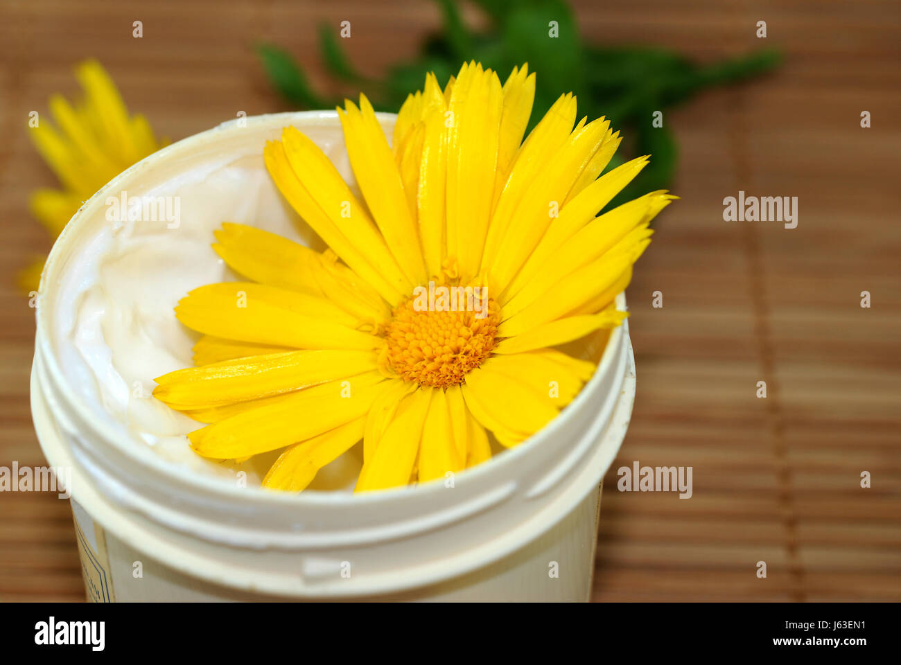 natural product cosmetics beauty care marigold cream ointment natural ...