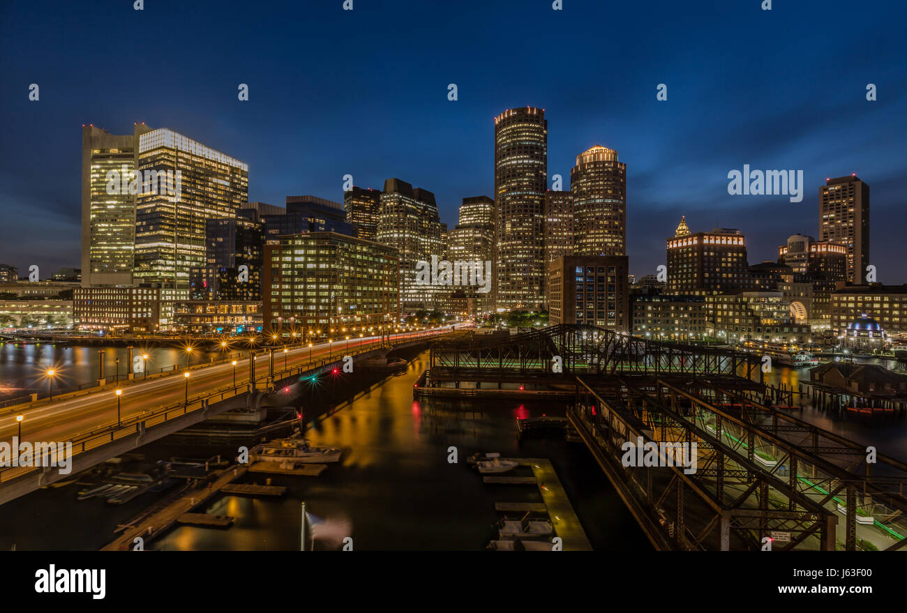 Boston financial district hi-res stock photography and images - Alamy