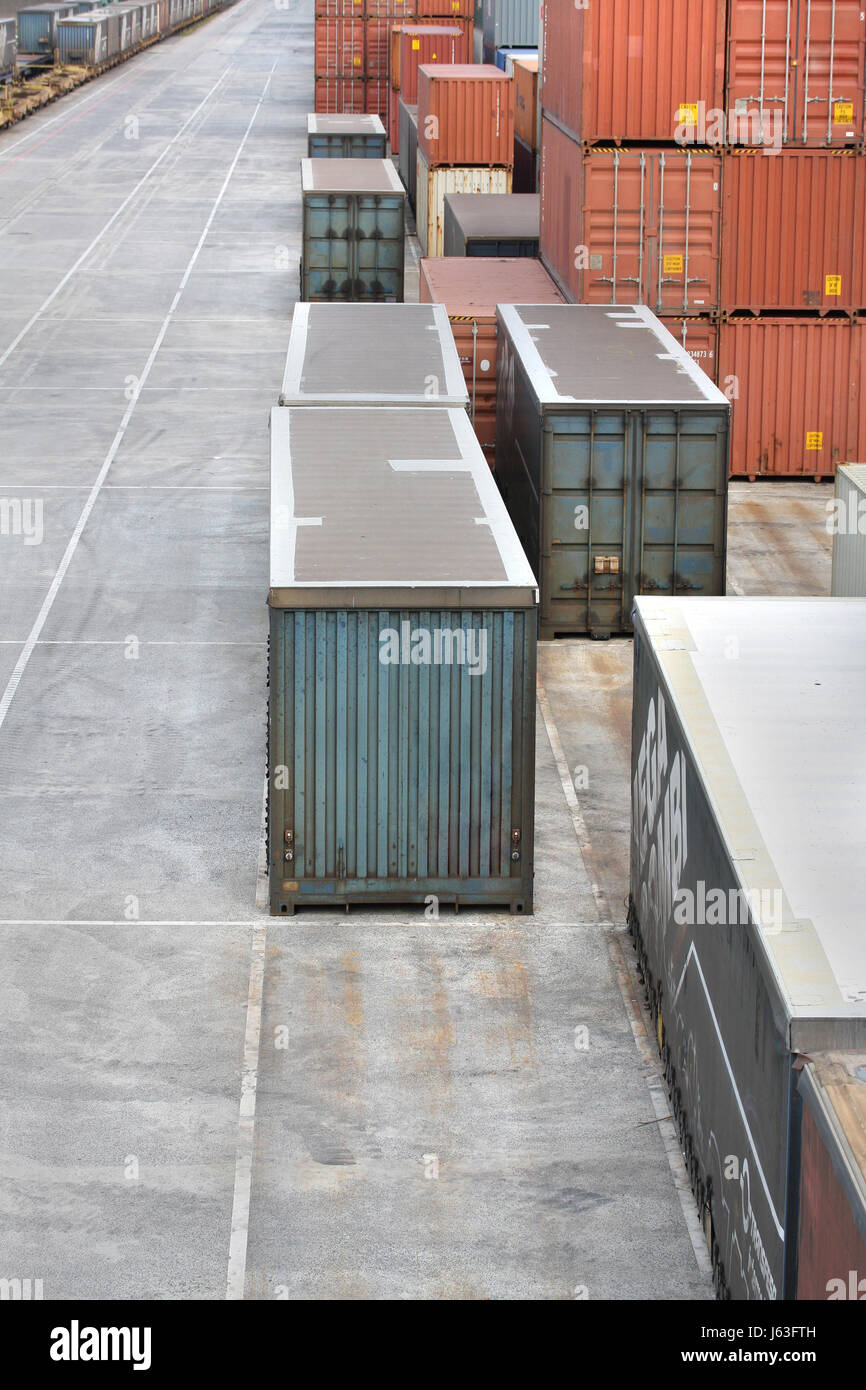 station industry stack terminal charge provision camp container ...