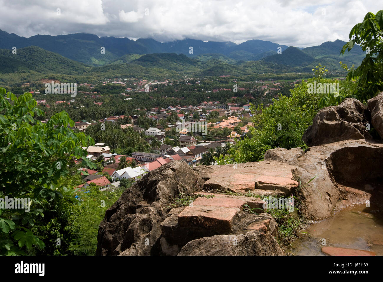 asia city town asia sightseeing sight view outlook perspective vista ...