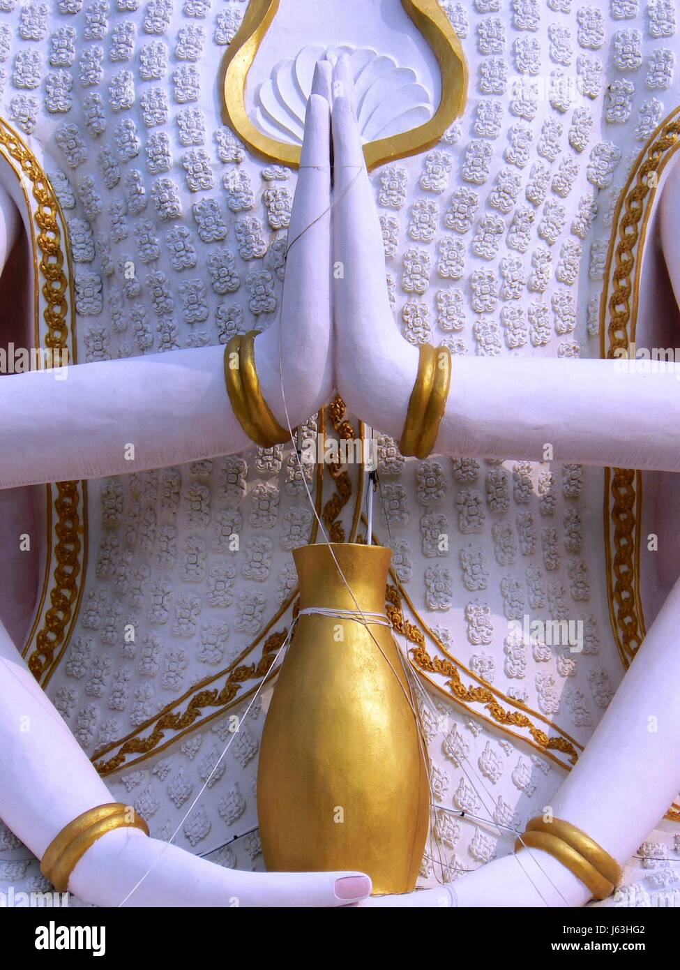 hand hands temple closeup asia buddha thailand white gold hand hands ...