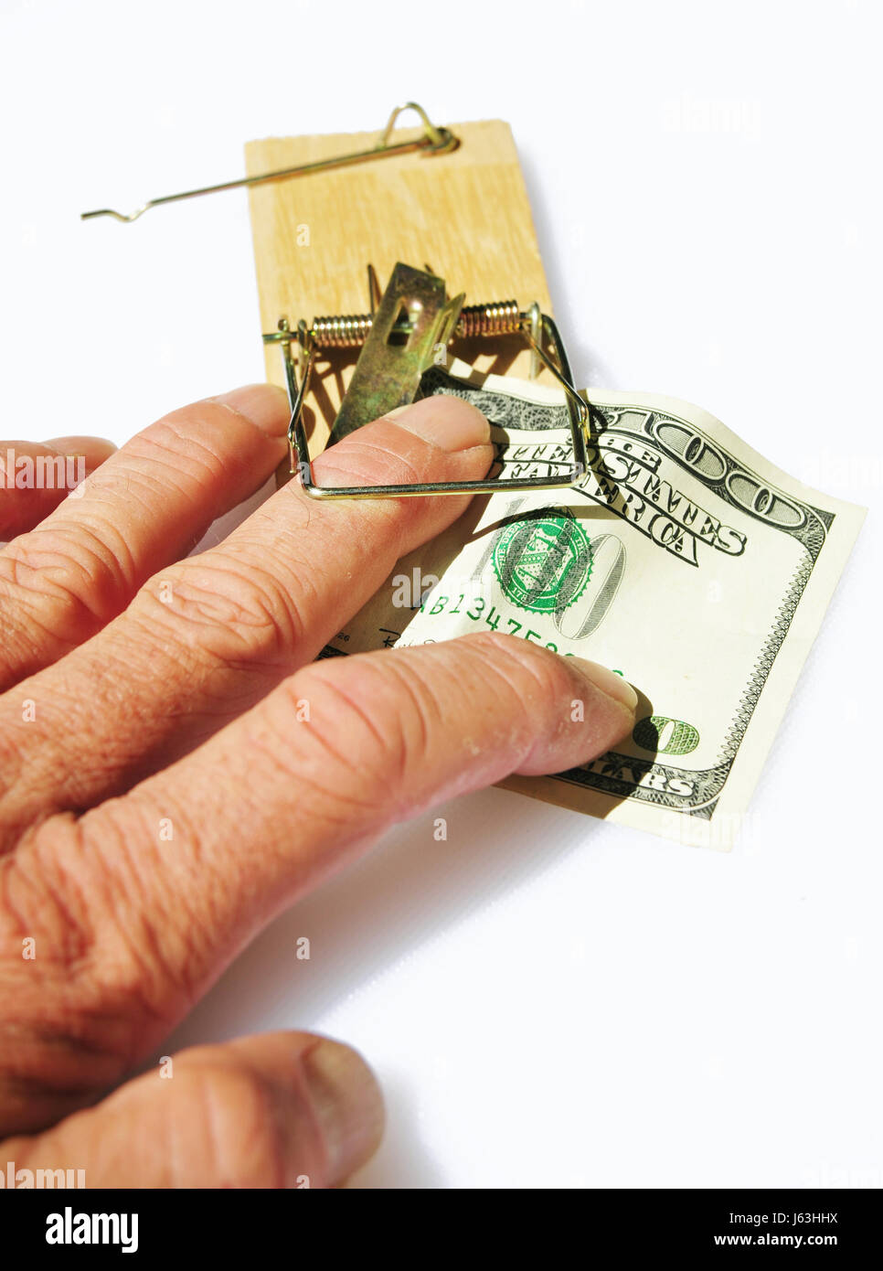 hand greed greedy trap mousetrap fingers money dollar dollars hand wood ...