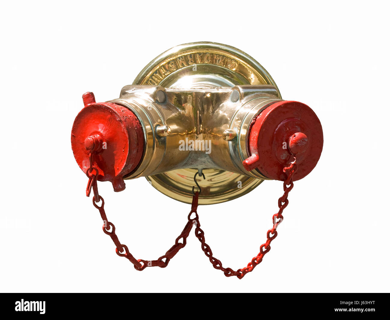 Standpipe fire department connection Cut Out Stock Images & Pictures ...