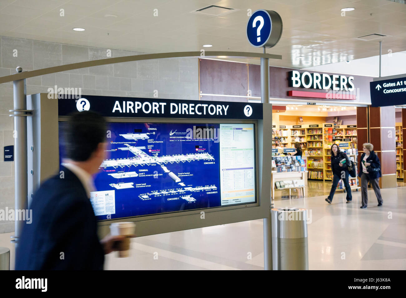 Airport Directory Map High Resolution Stock Photography and Images - Alamy
