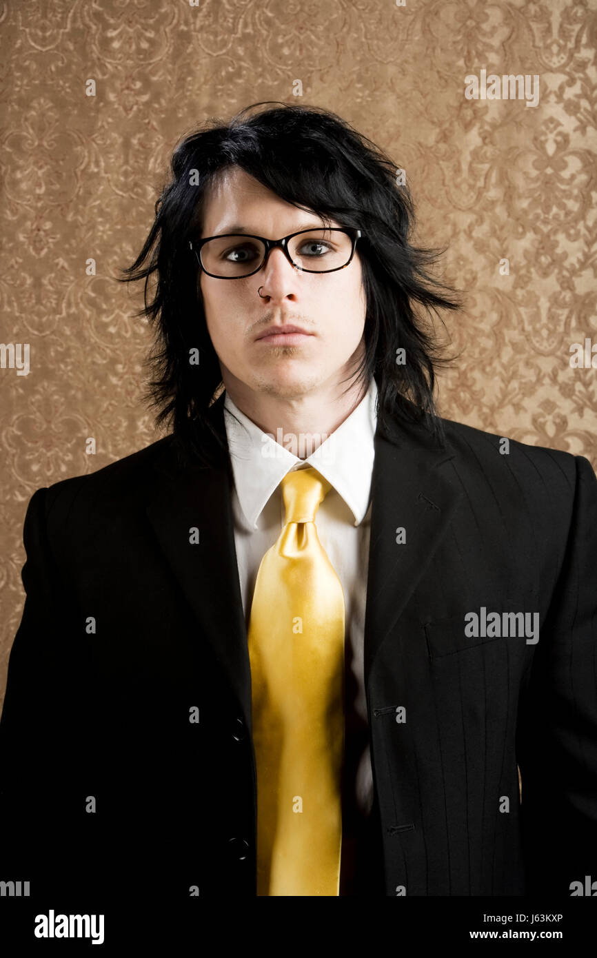 male masculine stare handsome makeup gaze photo model model hair man ...