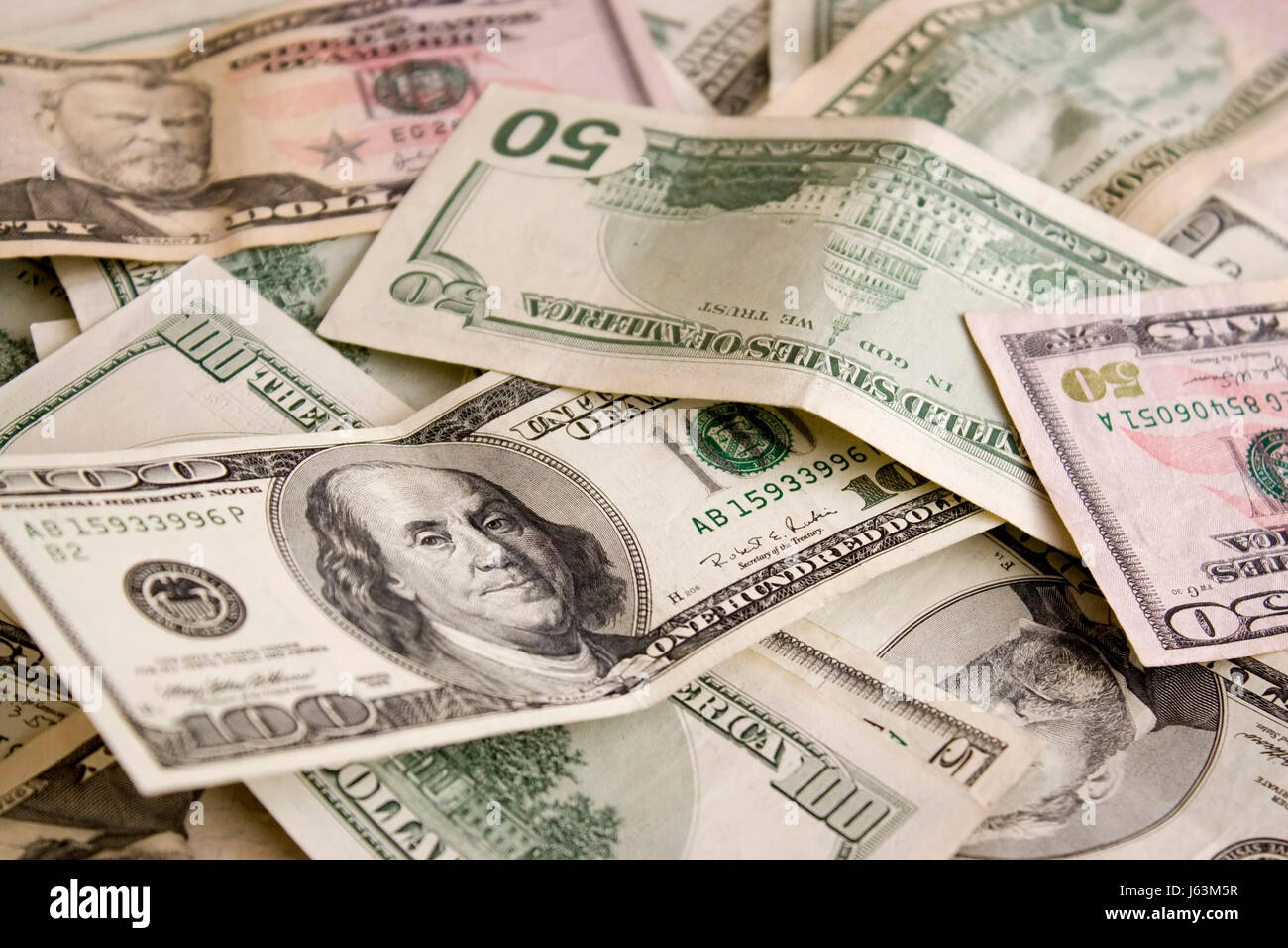 American paper notes hi-res stock photography and images - Alamy