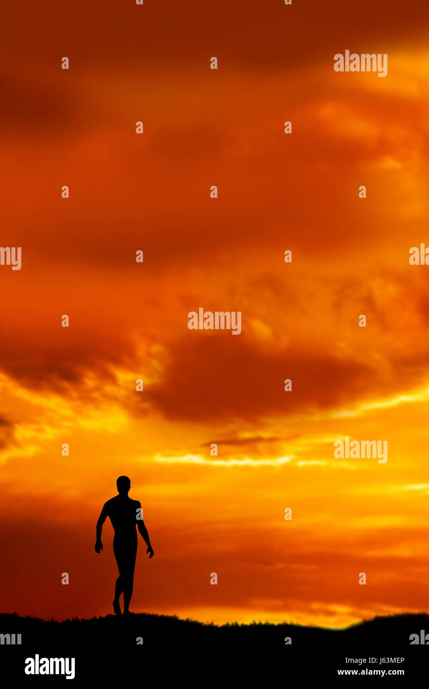 walk go going walking travel sunset silhouette weather shaddow shadow ...