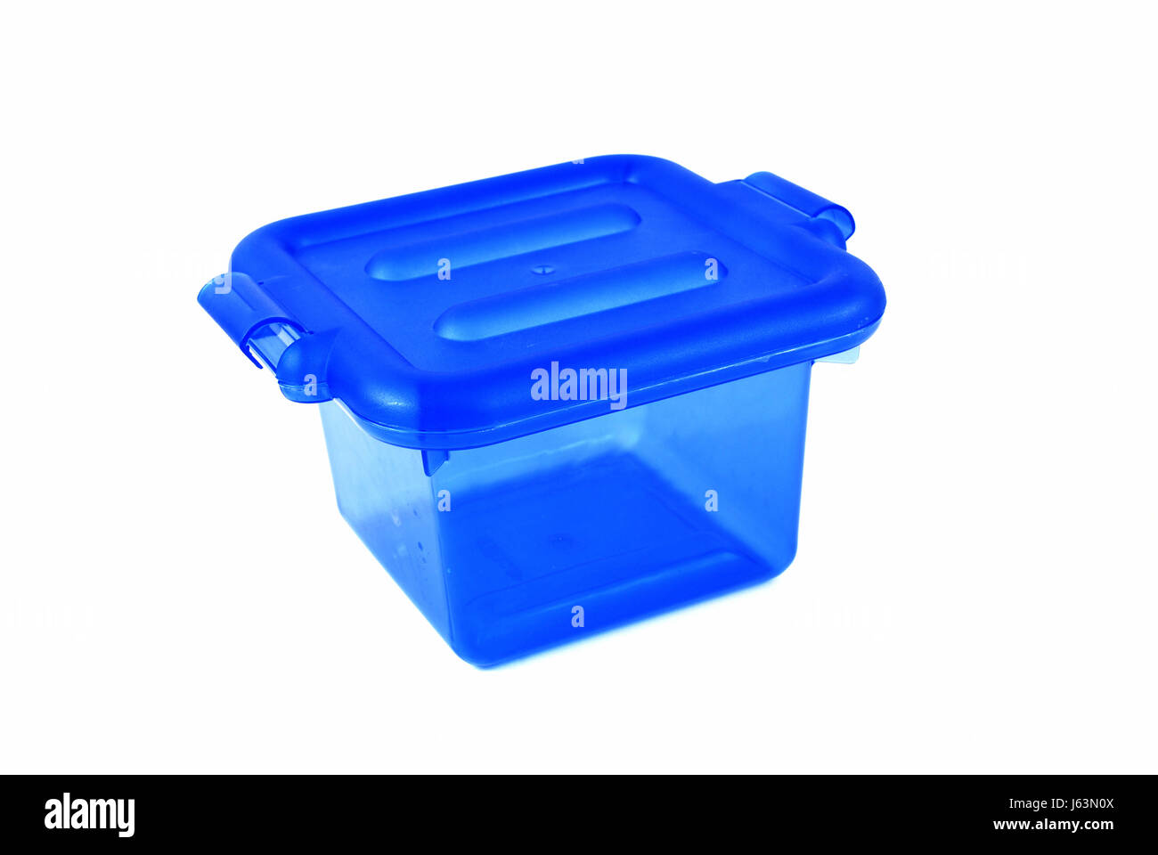 blue plastic synthetic material container box bath tub tub bathtub bin ...