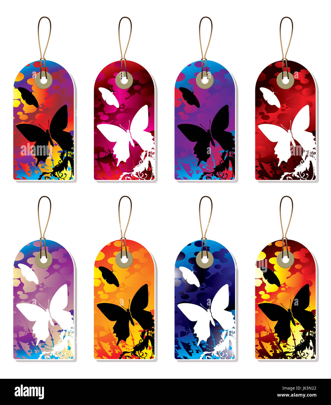 butterfly collection label icon pictogram symbol pictograph trade ...