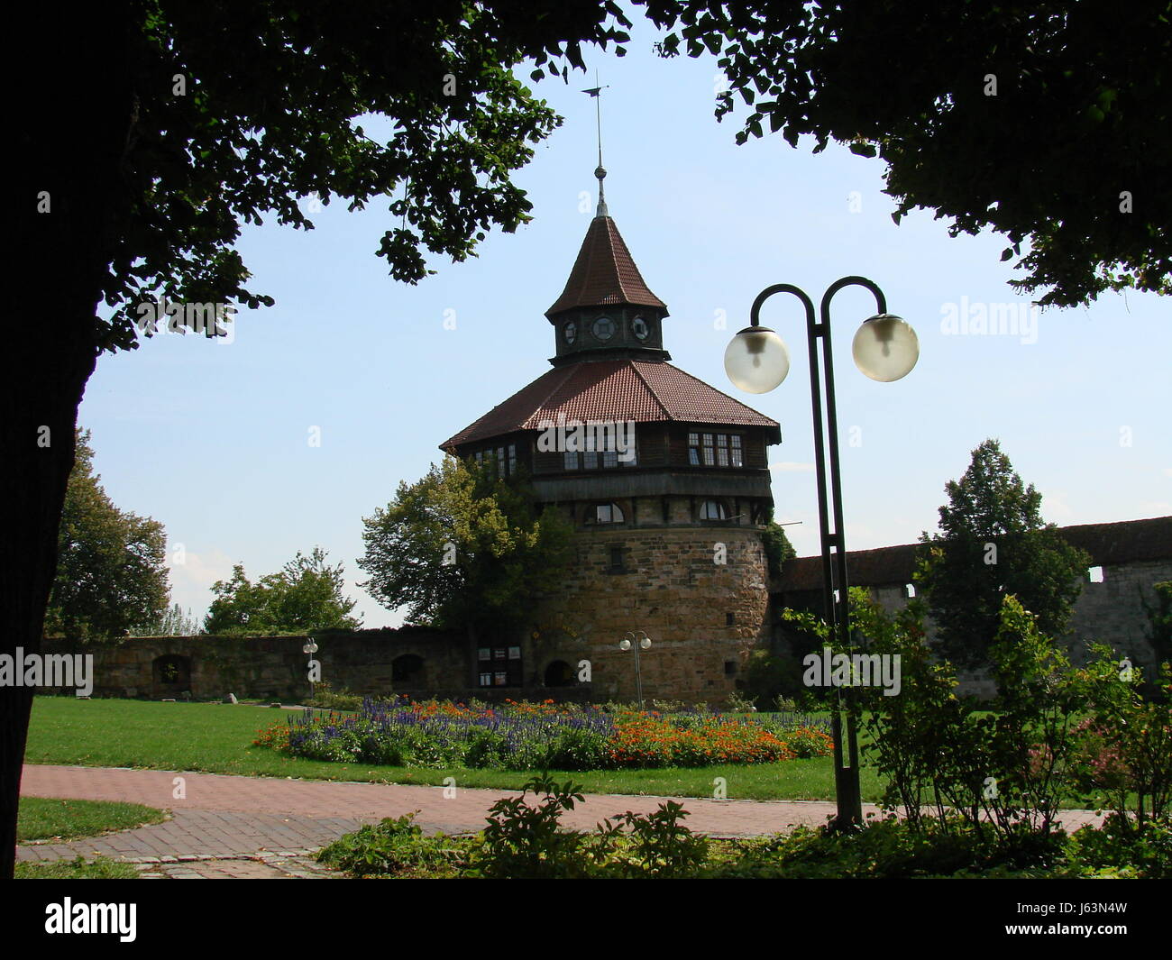 emblem tower historical park emblem building old buildings dicker turm ...