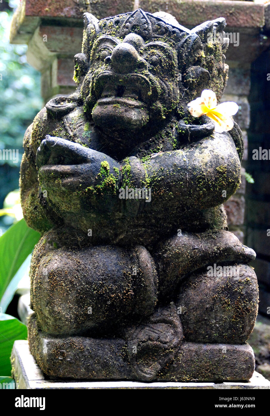 balinese stone statue Stock Photo - Alamy