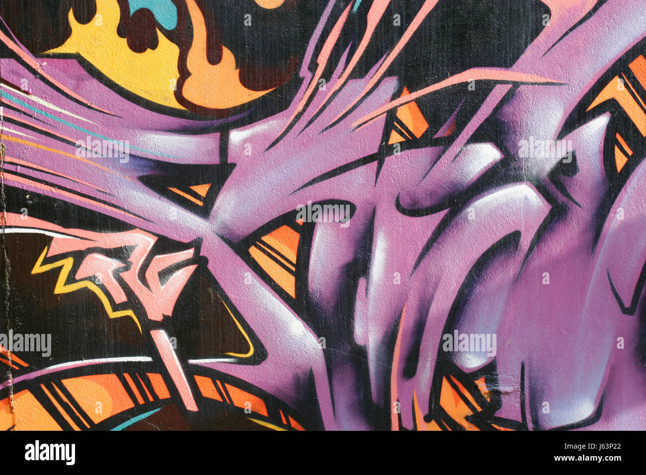 purple daub graffiti grafitti abstract multicolored backdrop background ...