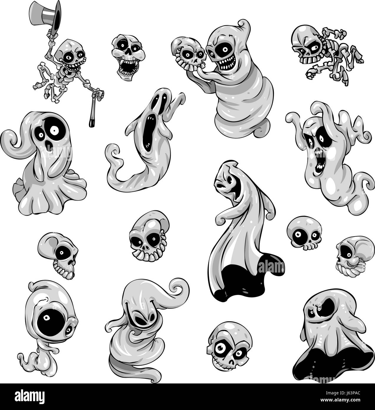 Ghosts ghost Black and White Stock Photos & Images - Alamy