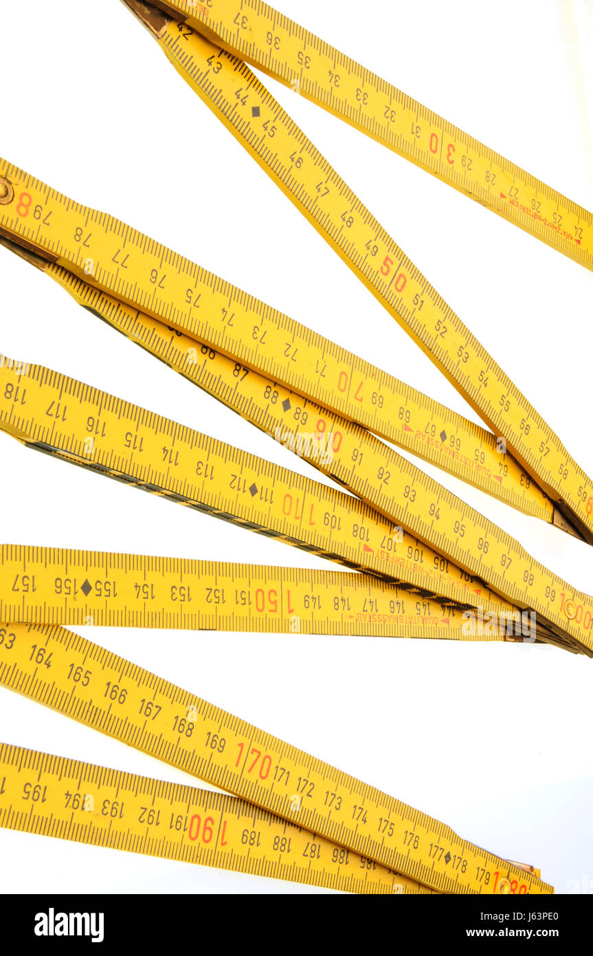 isolated open zollstock Stock Photo - Alamy