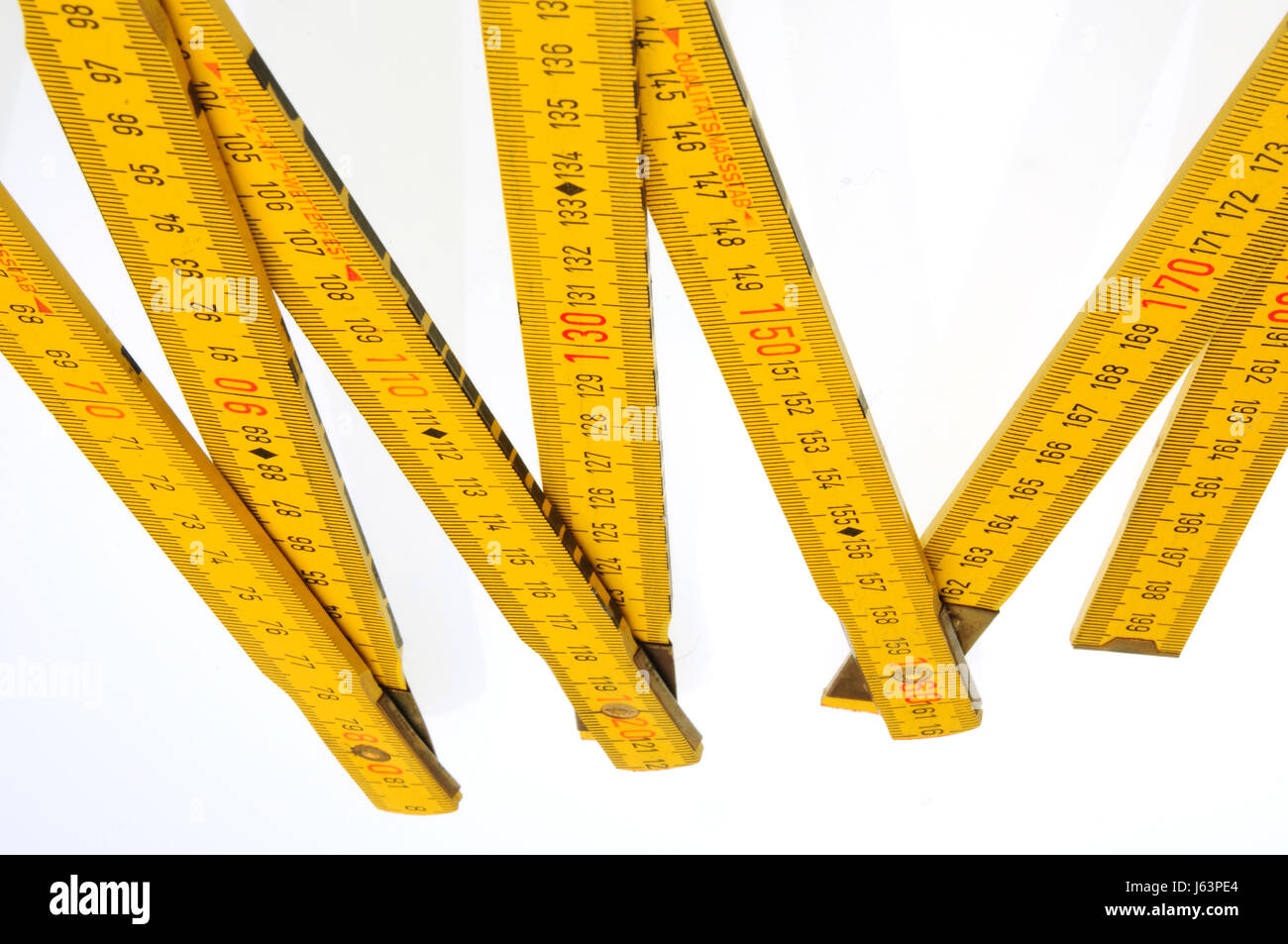 isolated open zollstock Stock Photo - Alamy