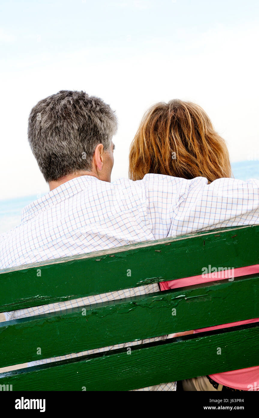 Couple hugging in back seat hi-res stock photography and images - Alamy