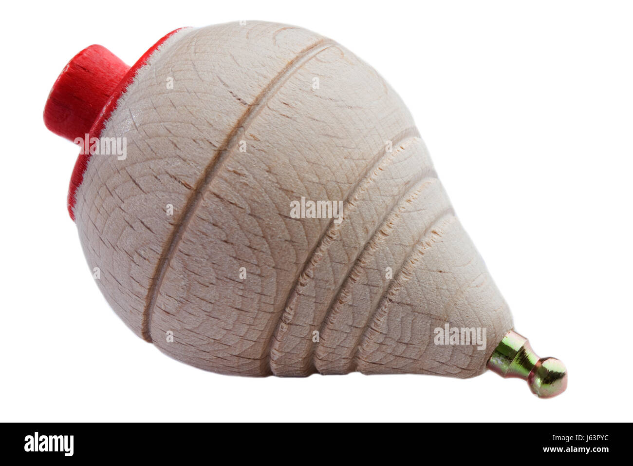 Old wooden spinning top toy hi-res stock photography and images - Alamy