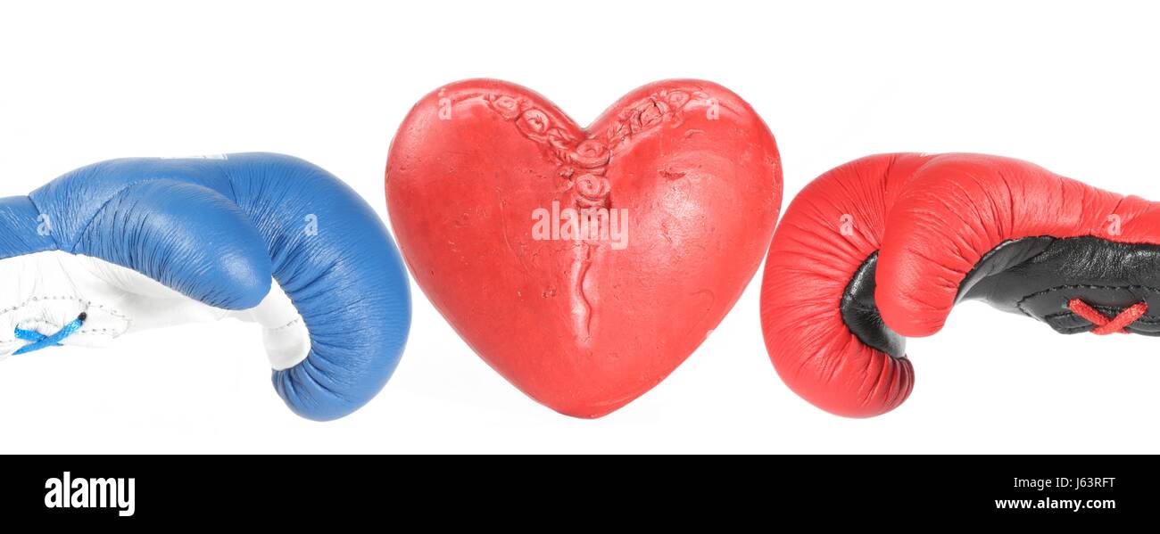 fight fighting symbol picture boxing-glove boxing gloves heart red ...