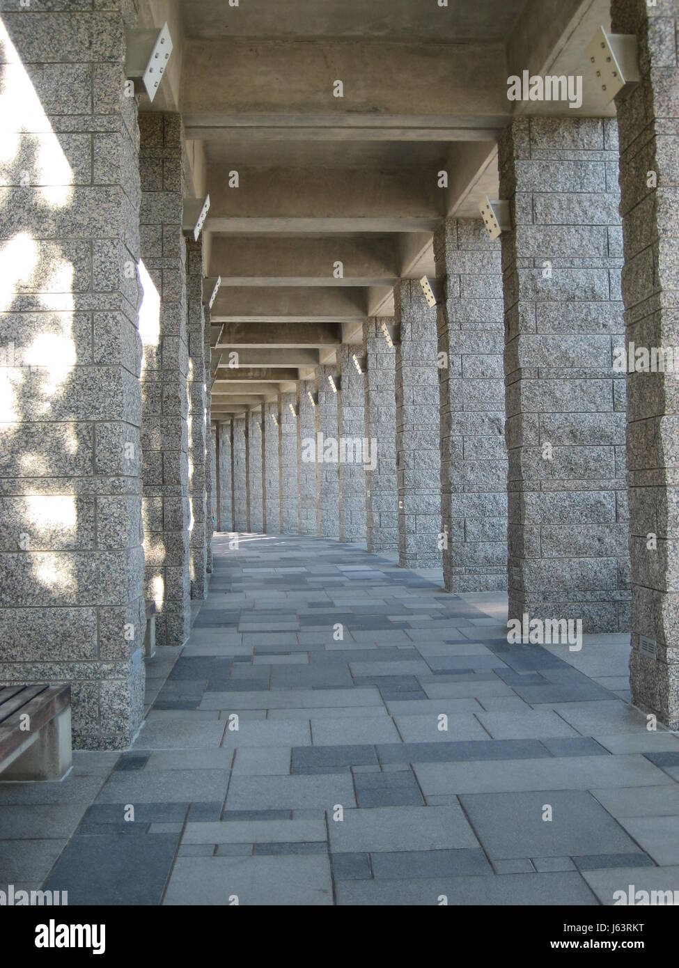 stride walk go going walking goal passage gate archgway gantry tunnel ...