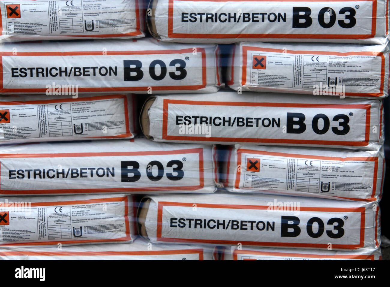 concrete bags building material stone floor build concrete bags ...