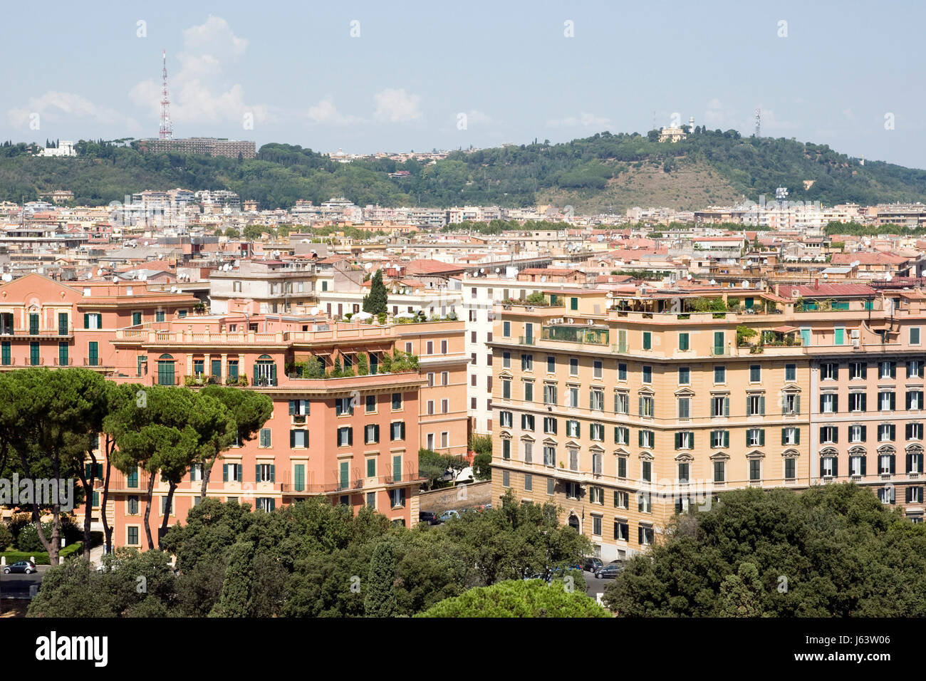 europe Rome roma sight view outlook perspective vista panorama lookout ...