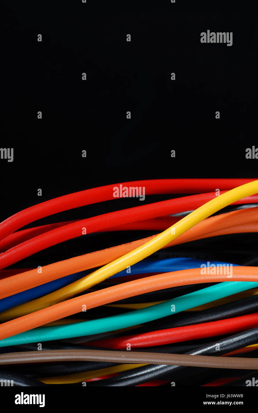 wire strand copper wire cable current conduction electronics energy ...