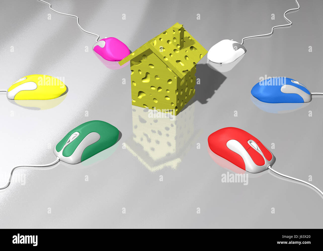 cheese mouse computer mouse emmentaler house building comic cottage ...