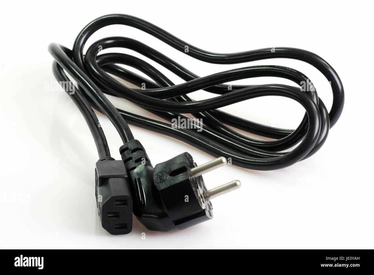plug power supply three-pin plug cable current conduction detail ...