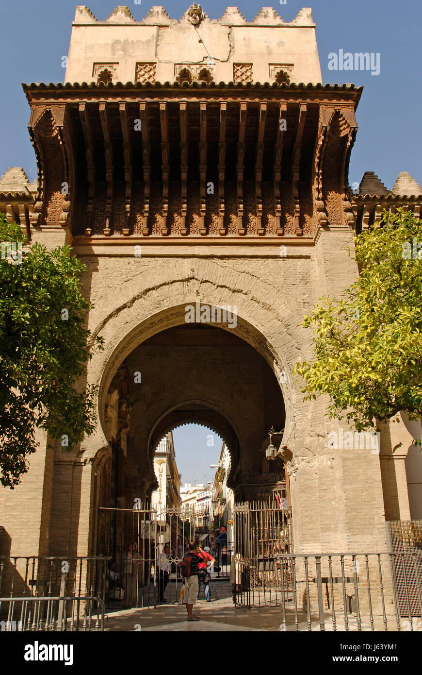 goal passage gate archgway gantry spain style of construction ...
