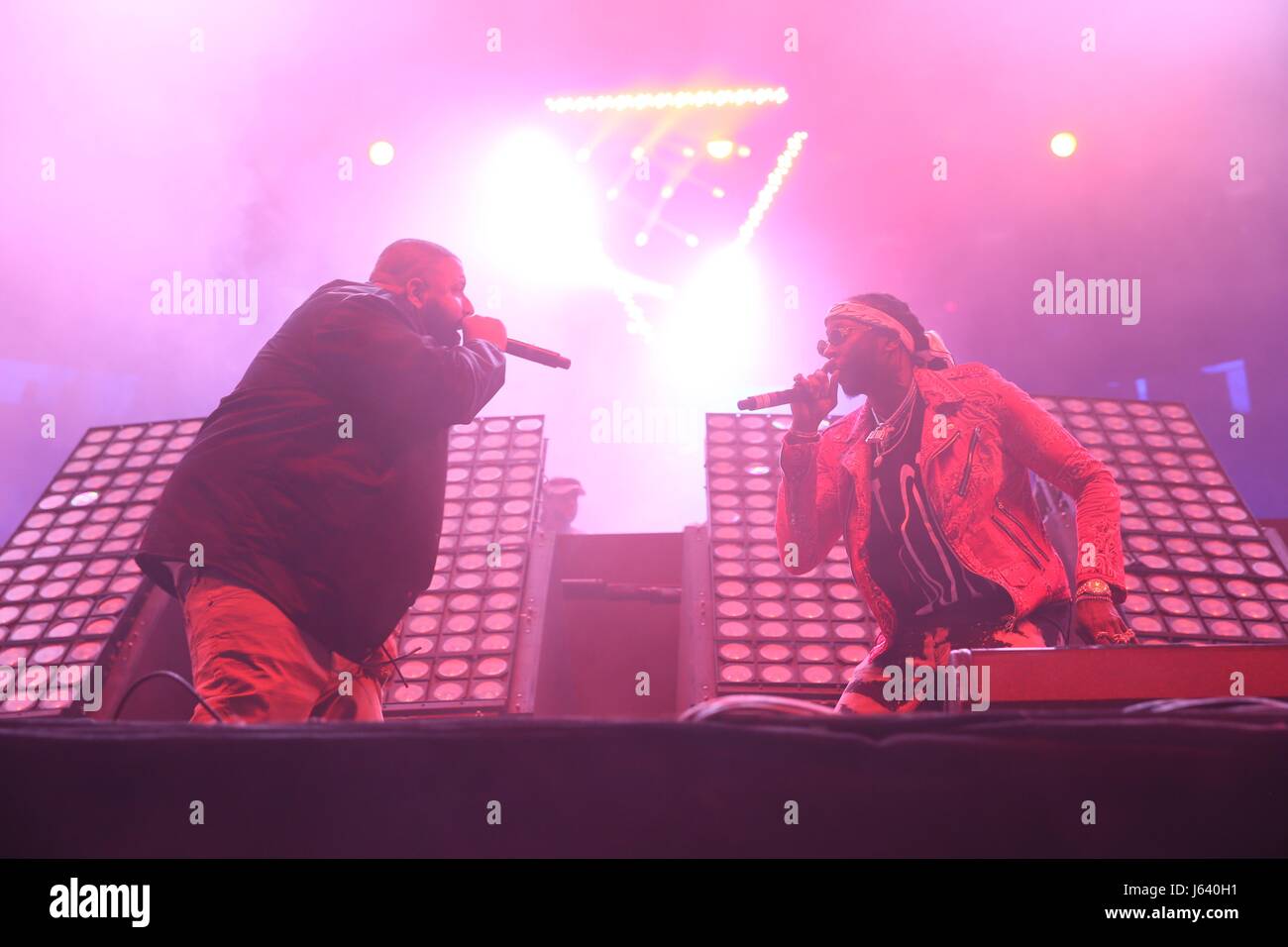 DJ Khaled seen performing at Coachella weekend 1 Day 3 with special ...