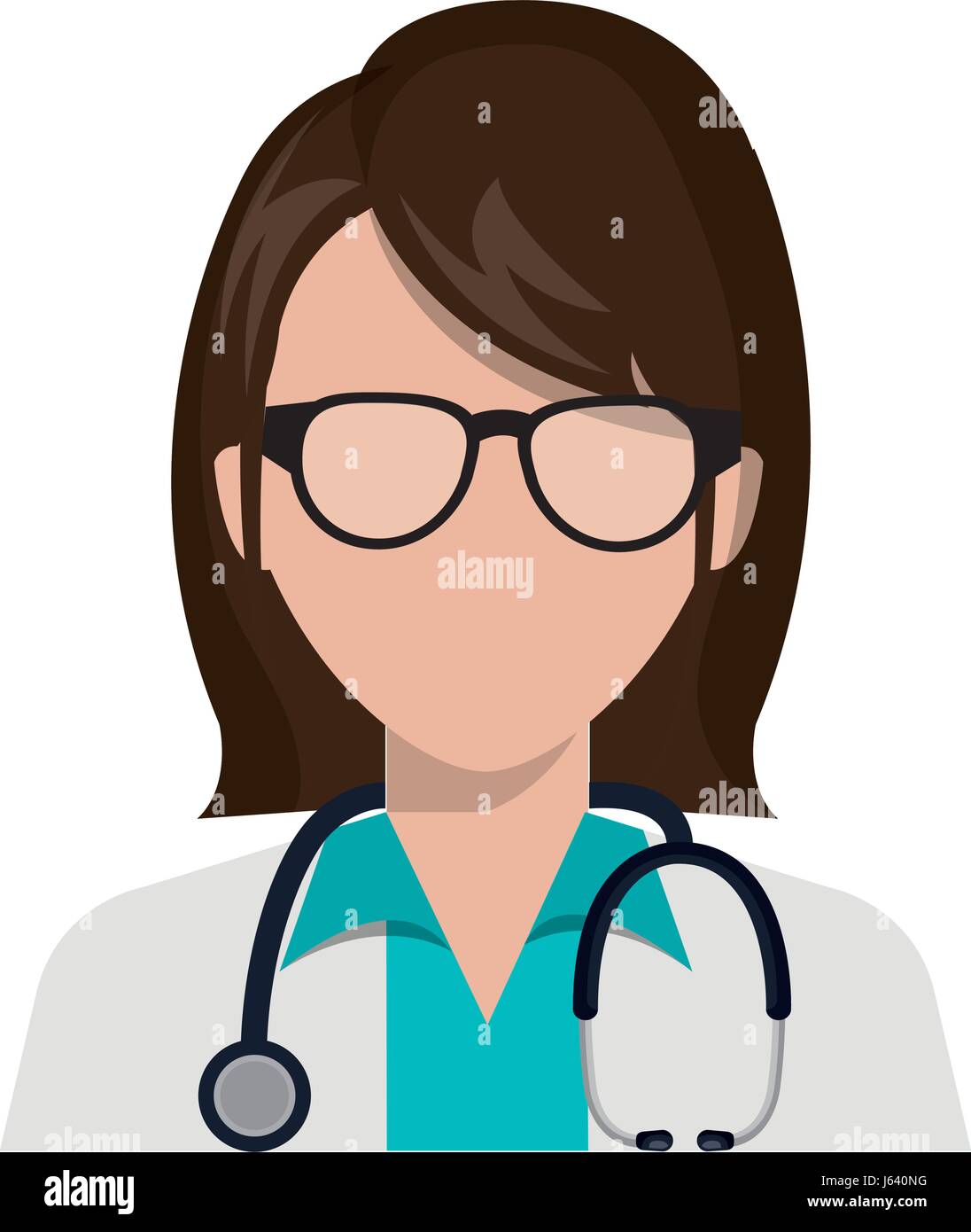 female doctor avatar character Stock Vector Image & Art - Alamy