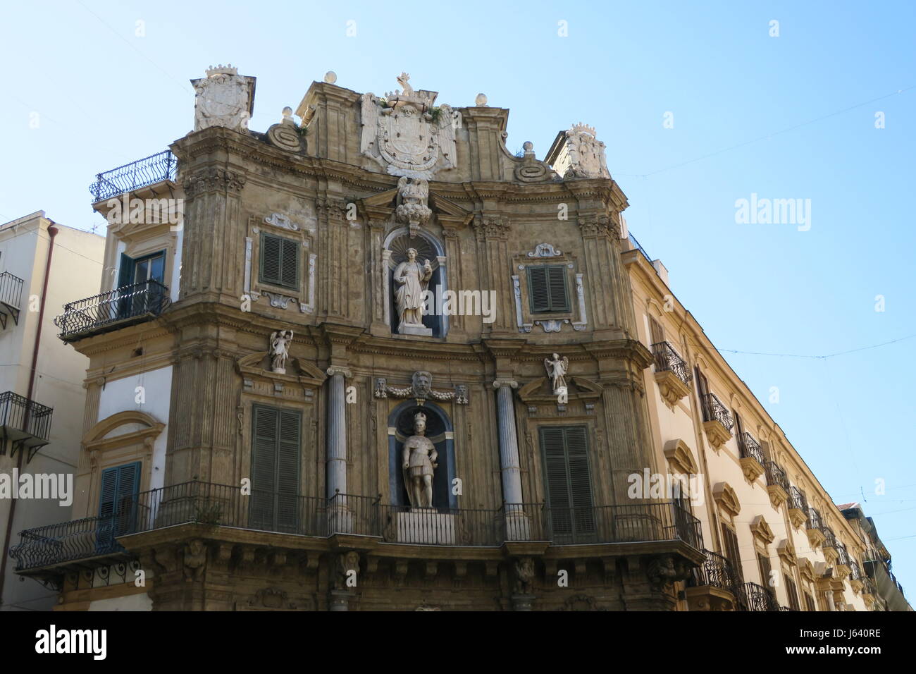 Quattro Canti, officially known as Piazza Vigliena, is Baroque square ...