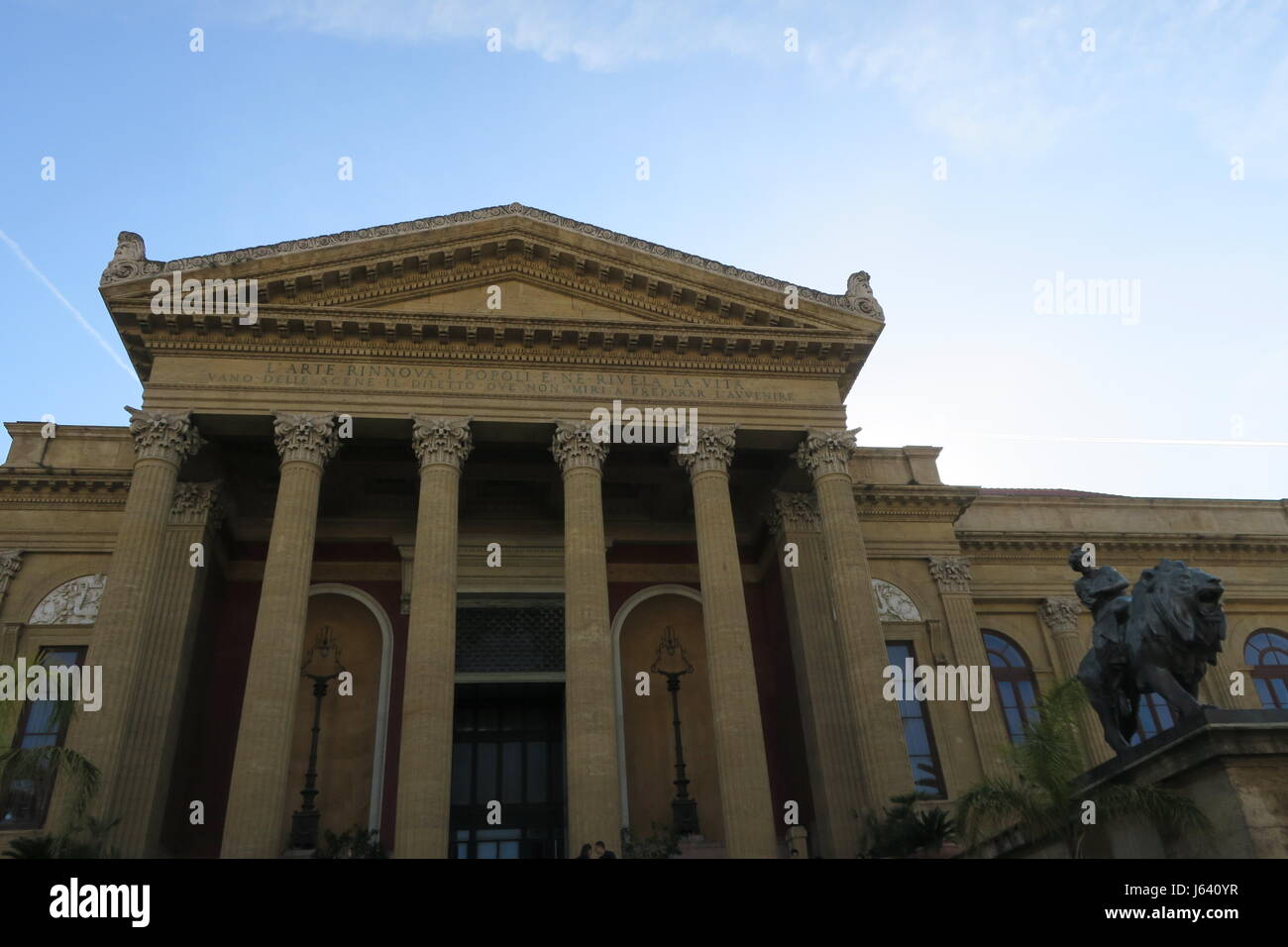 The Teatro Massimo Vittorio Emanuele is an opera house and opera ...