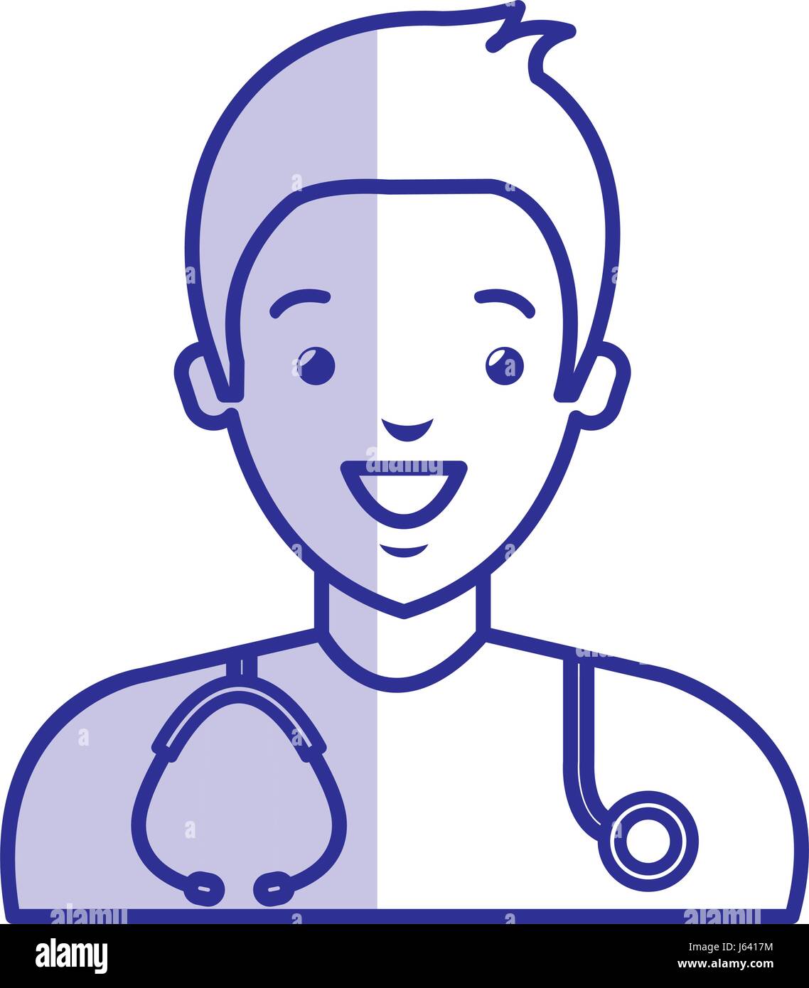 Male doctor avatar character Stock Vector Image & Art - Alamy