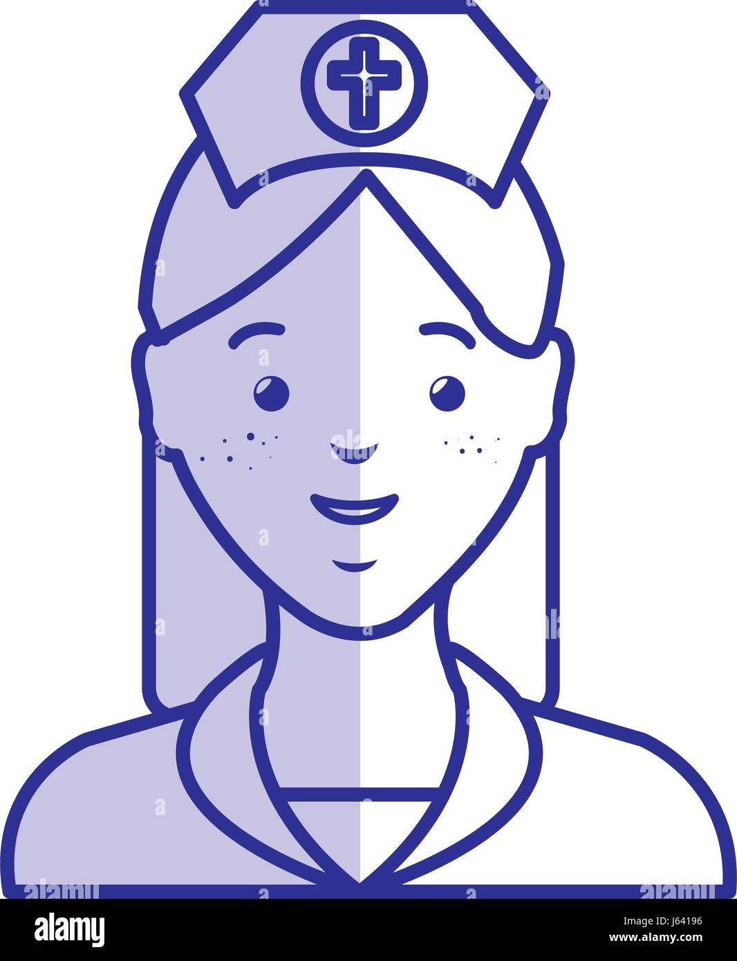 woman nurse avatar character Stock Vector Image & Art - Alamy