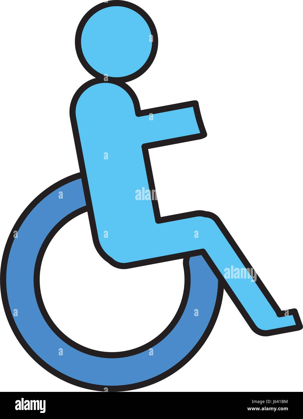 disable person sign icon Stock Vector Image & Art - Alamy