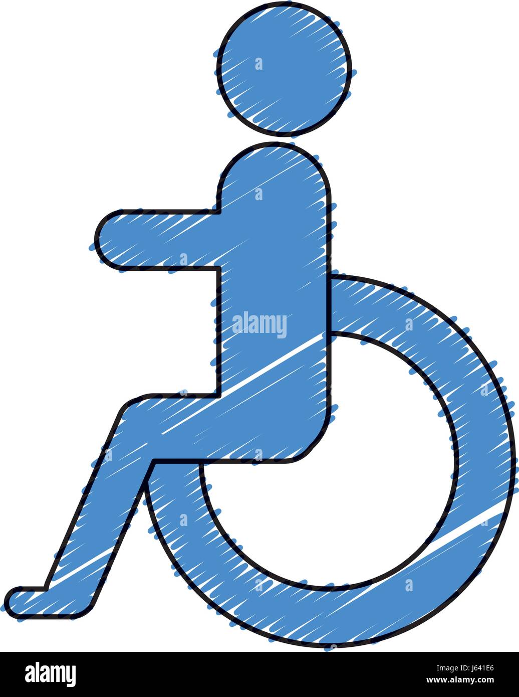 disable person sign icon Stock Vector Image & Art - Alamy