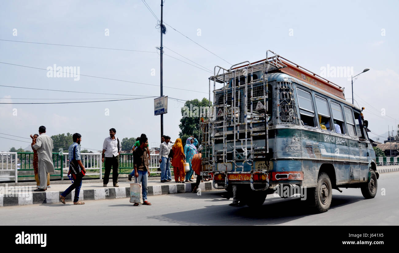 Kashmir Local Bus Transport (Photo Copyright © by Saji Maramon Stock ...