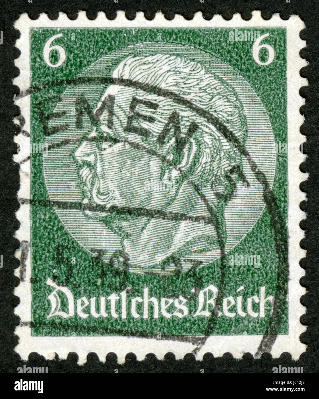 Hindenburg Stamp Germany High Resolution Stock Photography and Images ...