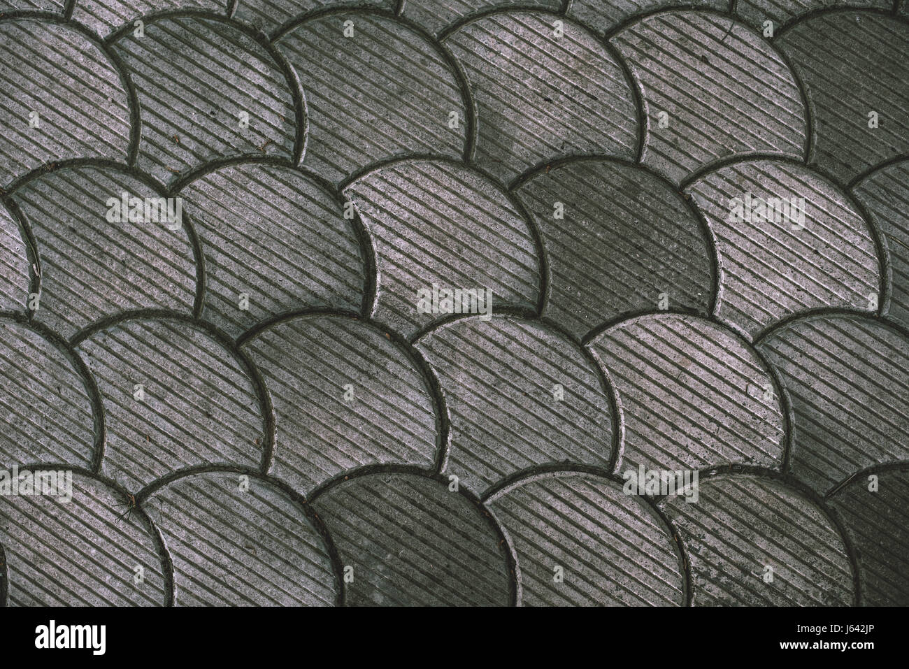 Street paving, fish scale pattern as abstract background Stock Photo ...