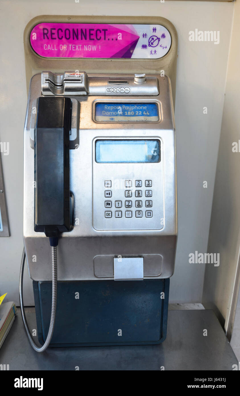 Telstra phone booth hi-res stock photography and images - Alamy