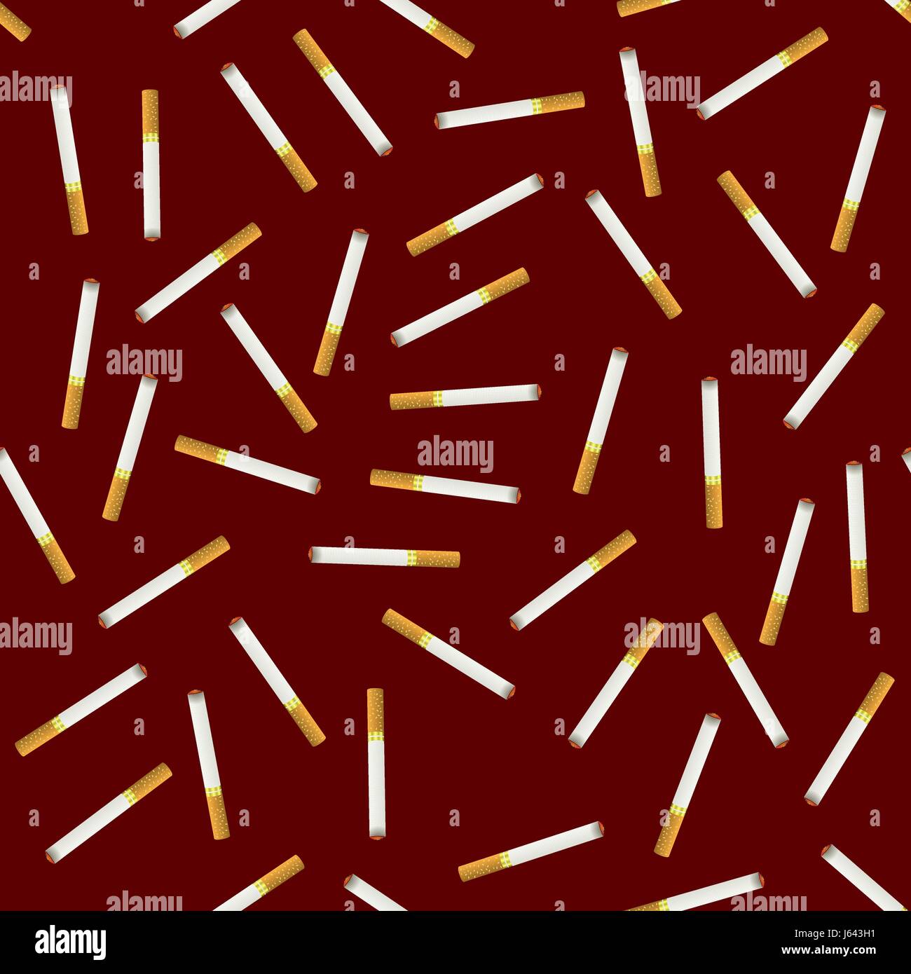 Burning Cigarette Seamless Pattern Stock Vector Image & Art - Alamy