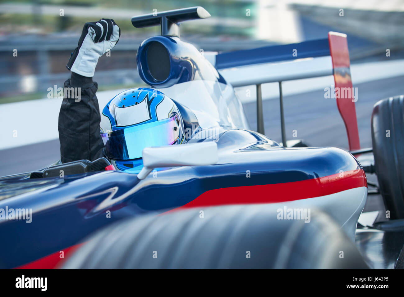Race driver portrait hi-res stock photography and images - Alamy