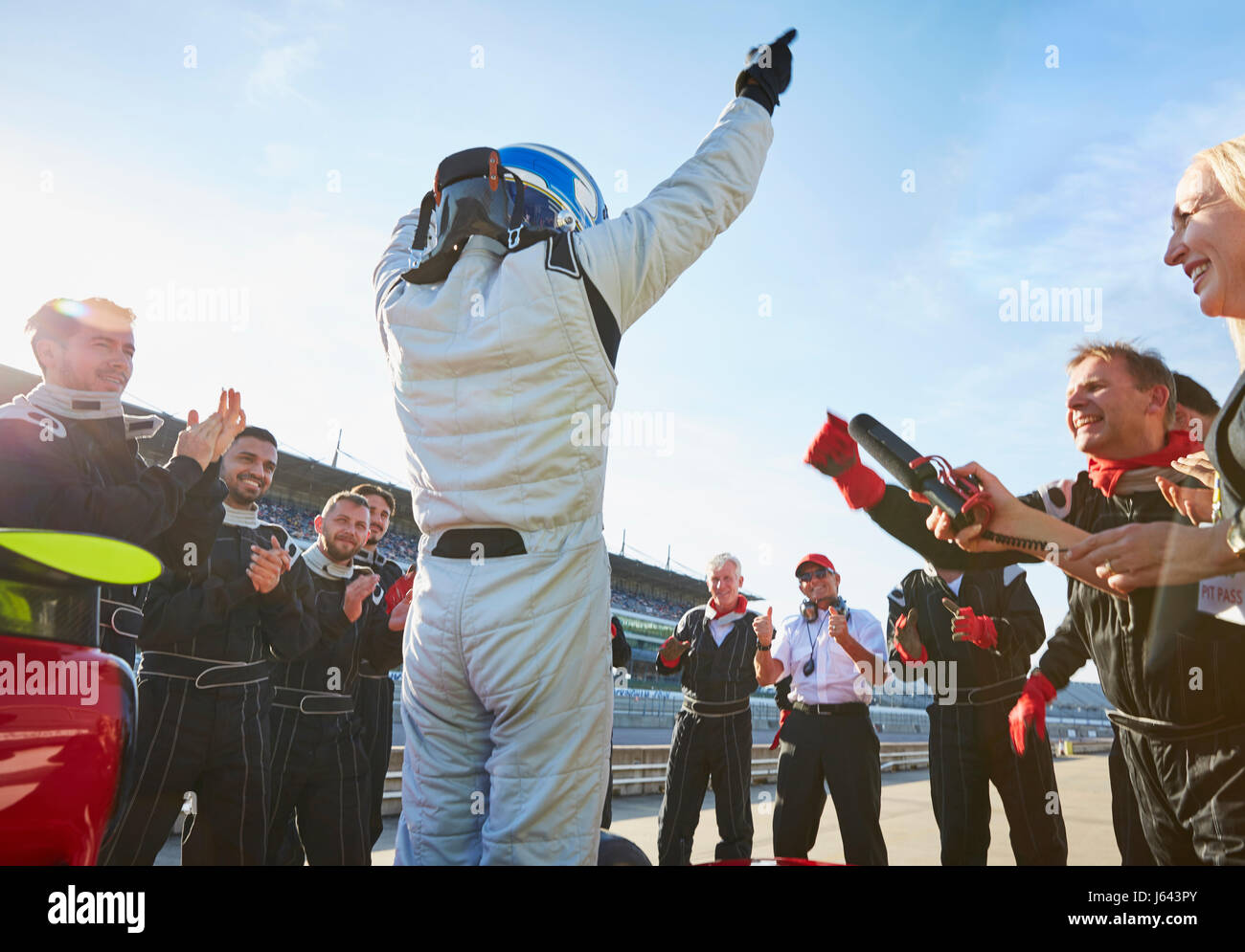 Woman racing driver hi-res stock photography and images - Alamy
