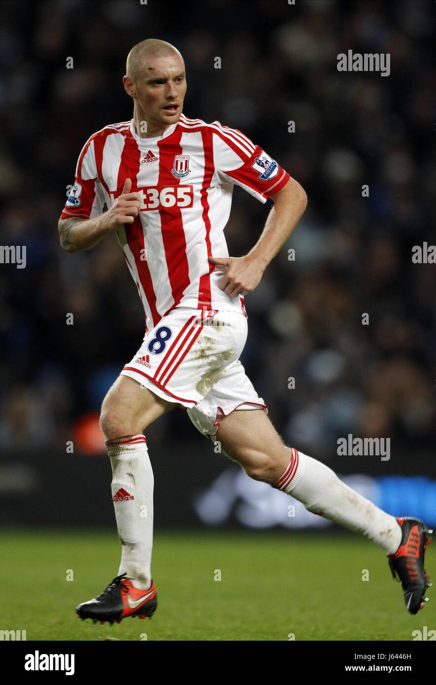 ANDY WILKINSON STOKE CITY FC ETIHAD STADIUM MANCHESTER ENGLAND 01 ...