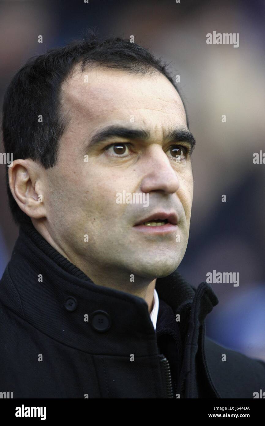 ROBERTO MARTINEZ (MANAGER) WIGAN ATHLETIC V AFC BOURNEMOU JJB STADIUM ...