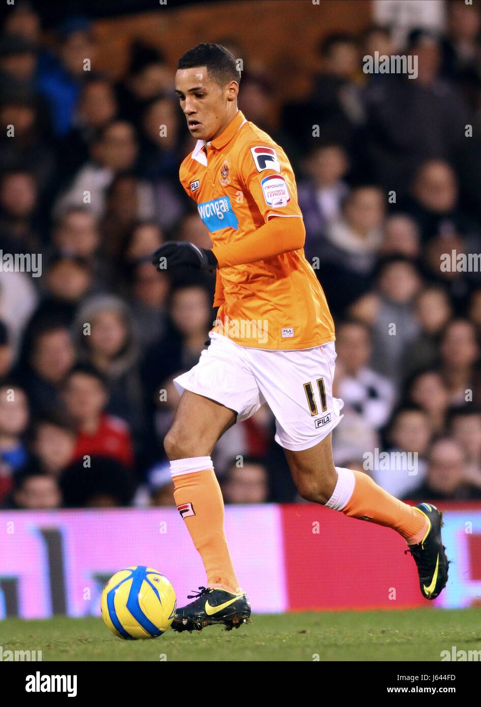TOM INCE BLACKPOOL FC LONDON ENGLAND UK 05 January 2013 Stock Photo - Alamy